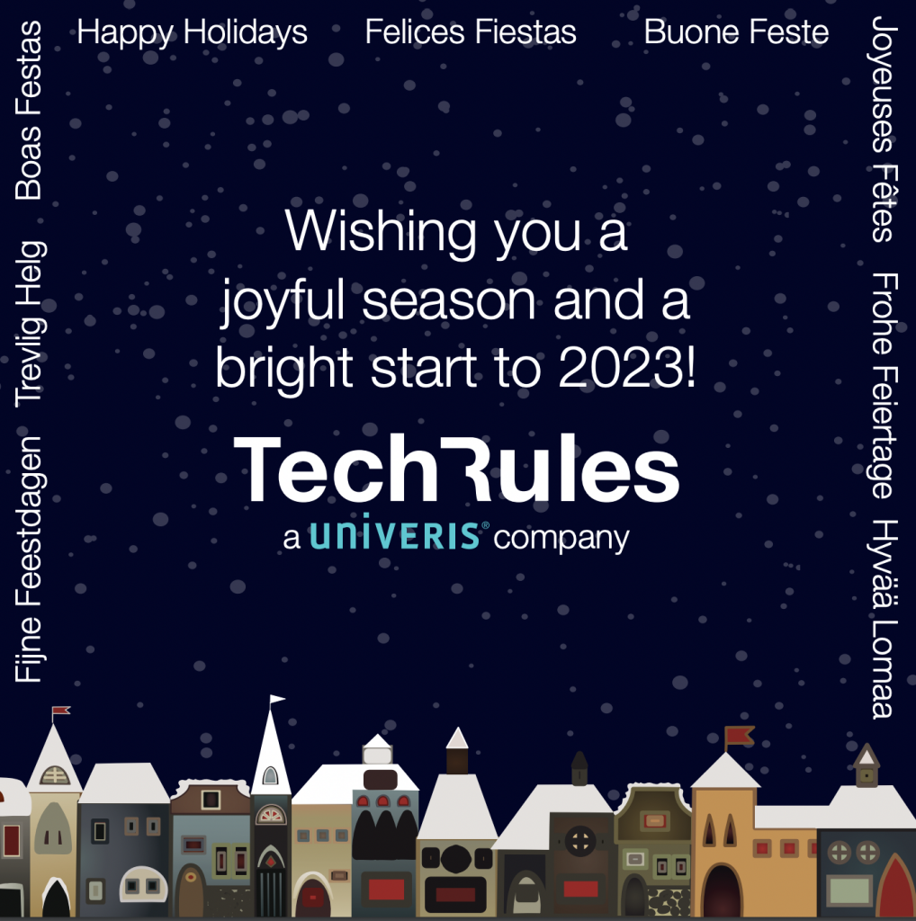 Happy Holidays from TechRules! - TechRules
